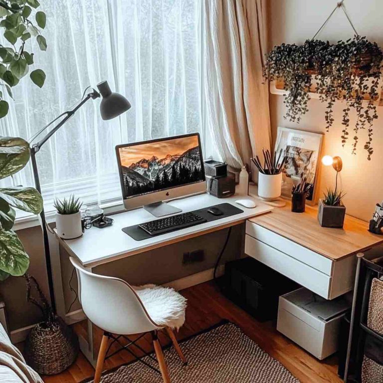 19 Bedroom Desk Setup Ideas That Will Make You Want to Work!