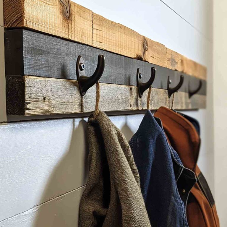 23 Unique Entryway Wall Hook Ideas to Organize Your Home