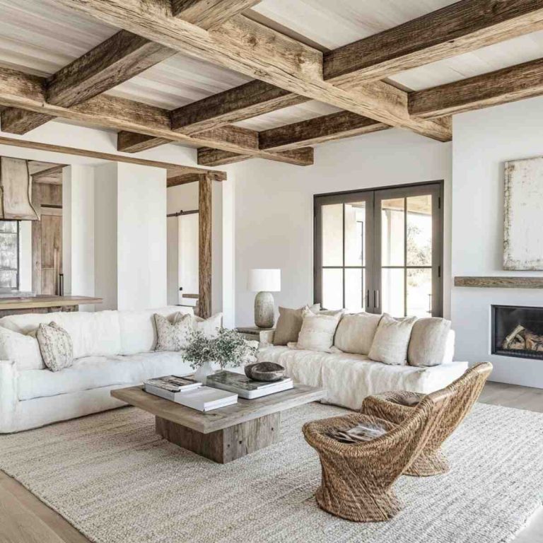 20 Modern Rustic Living Room Ideas You’ll Want to Steal!