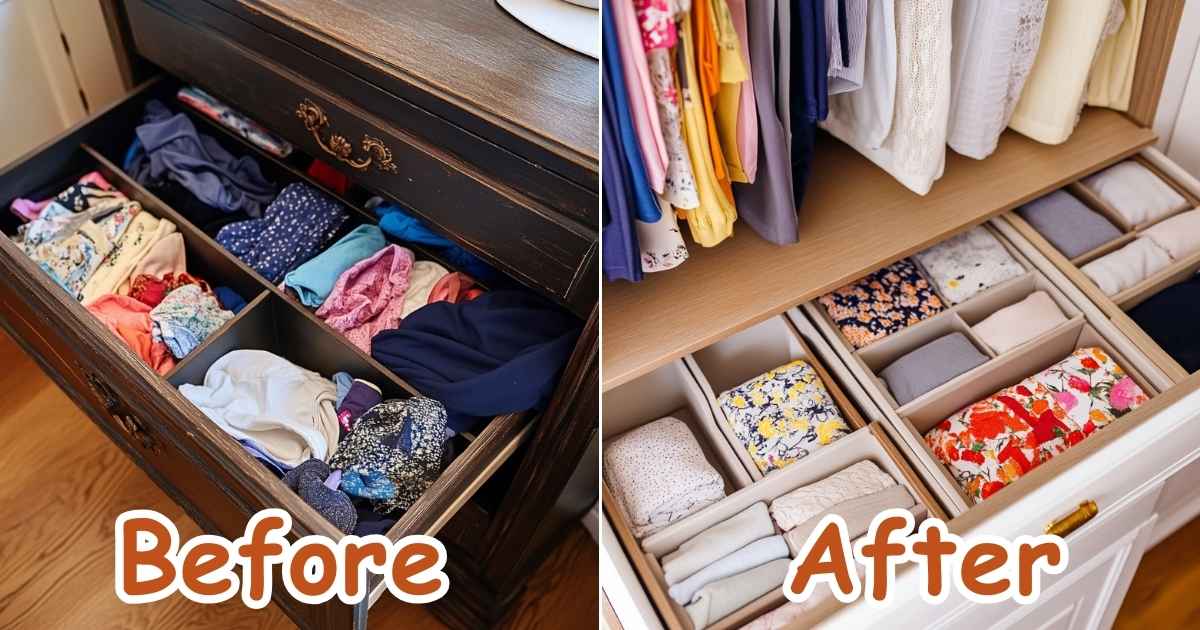 How to Organize Your Dresser Drawers in Just 4 Simple Steps