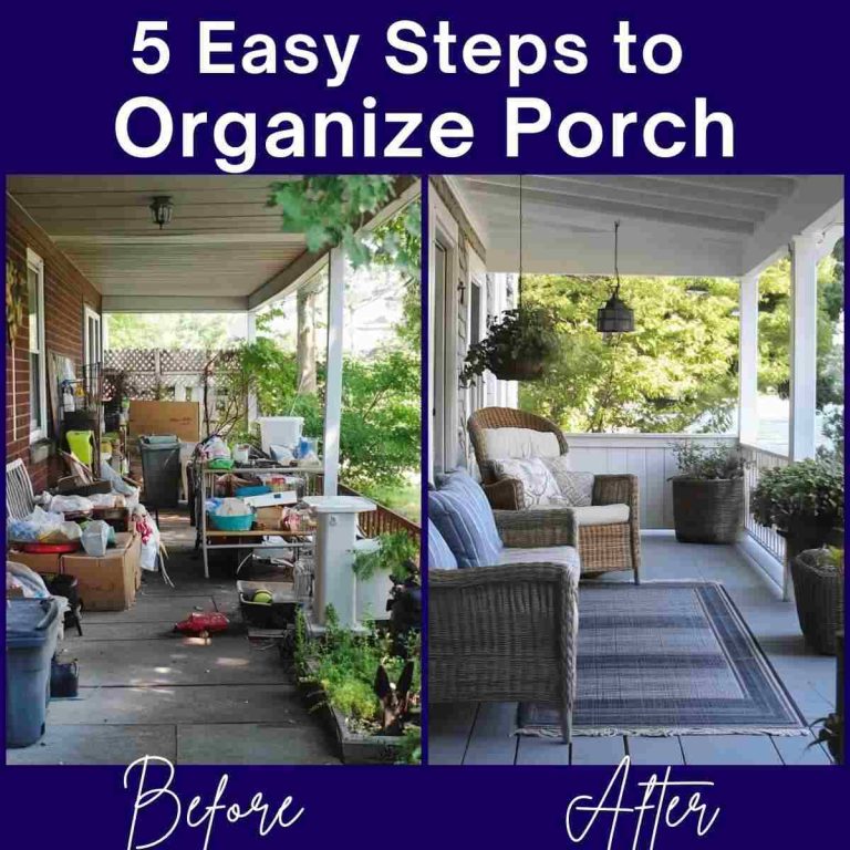 How to Organize Your Porch in 5 Simple Steps
