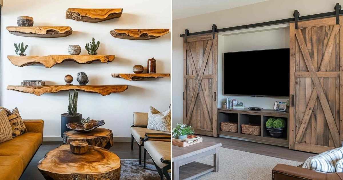 20 Modern Rustic Living Room Ideas You’ll Want to Steal!