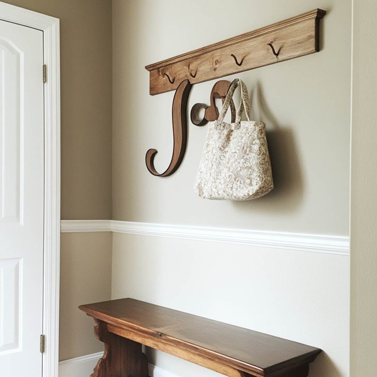 23 Unique Entryway Wall Hook Ideas to Organize Your Home