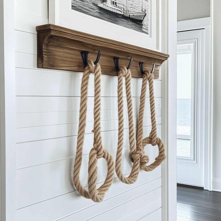 23 Unique Entryway Wall Hook Ideas to Organize Your Home