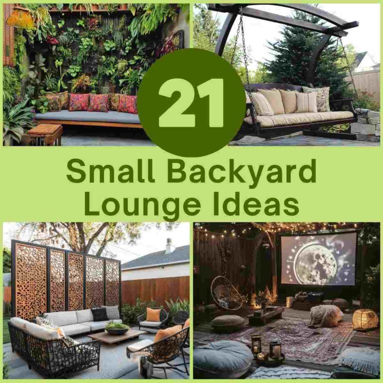 21 Small Backyard Lounge Ideas That Make a Huge Impact!
