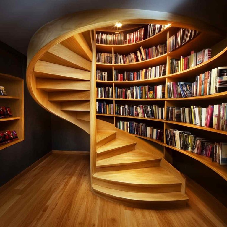 20 Genius Staircase Bookshelf Ideas You Won't Believe!