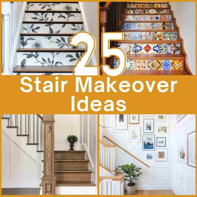 25 Easy Stair Makeover Ideas You’ll Want to Try Right Now!