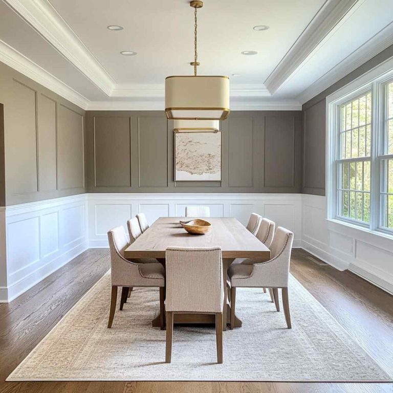 19 Trendy Dining Room Wainscoting Ideas