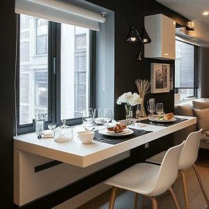 21 Space-Saving Wall-Mounted Dining Table Ideas You Need to Try
