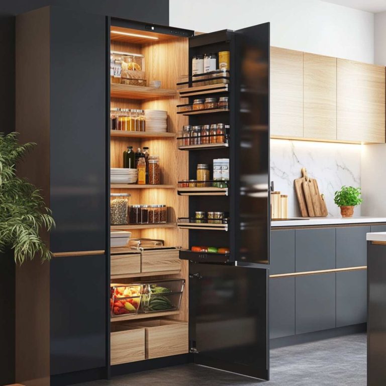 19 Vertical Kitchen Storage Ideas That Will Save You So Much Space
