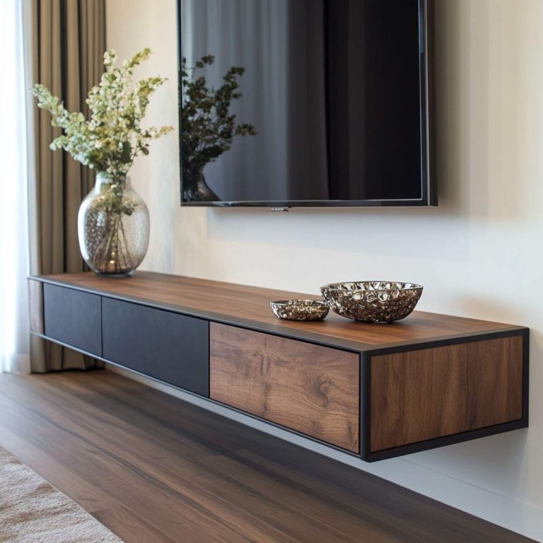 19 Floating TV Console Ideas That Make Any Room Look Sleek