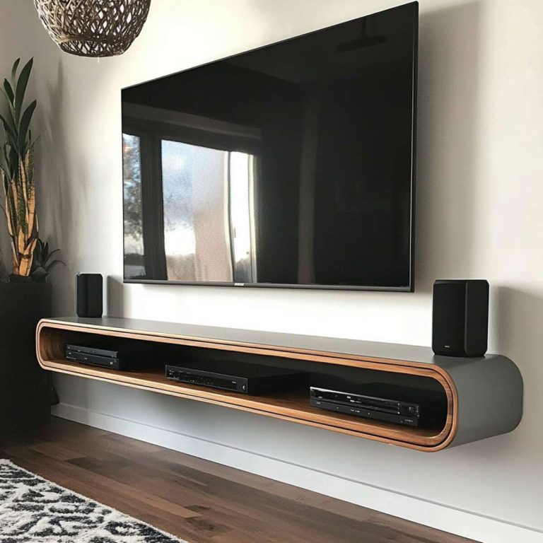 19 Floating TV Console Ideas That Make Any Room Look Sleek