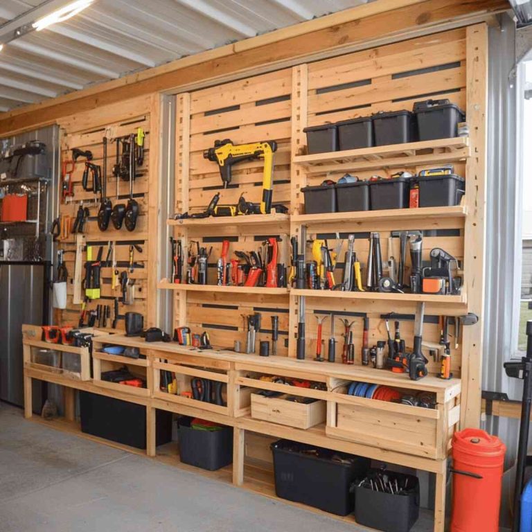 23 Genius Garage Tool Wall Ideas to Maximize Space