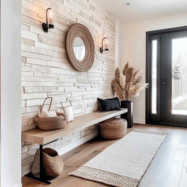 25 Best and Easy Entryway Feature Wall Ideas