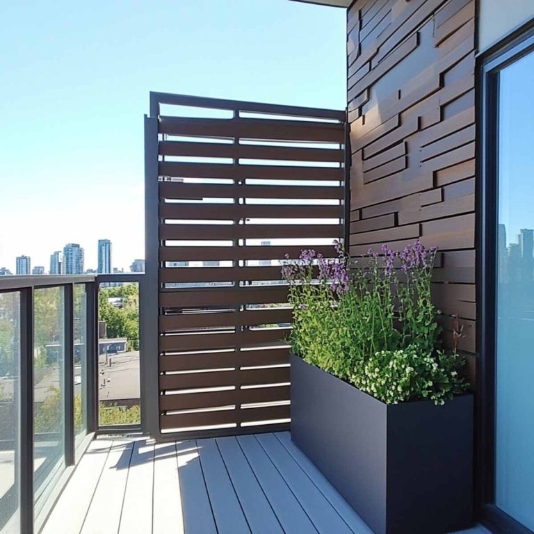 25 Apartment Balcony Privacy Ideas That Actually Work