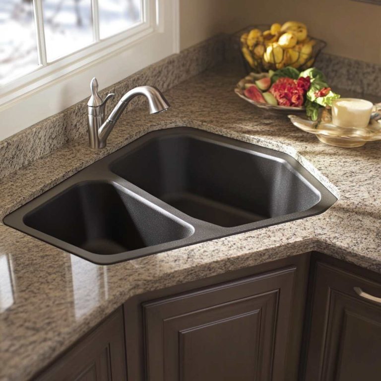 21 Brilliant Corner Kitchen Sink Ideas