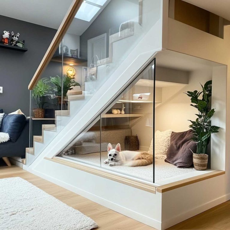 25 Under Stairs Pet House Ideas That Turn Empty Space Into Pet Paradise