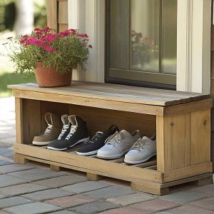 20 Outdoor Storage Bench Ideas That Double as Secret Organizers