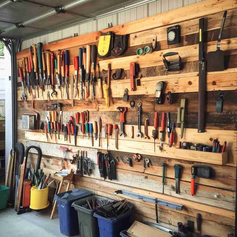 23 Genius Garage Tool Wall Ideas to Maximize Space