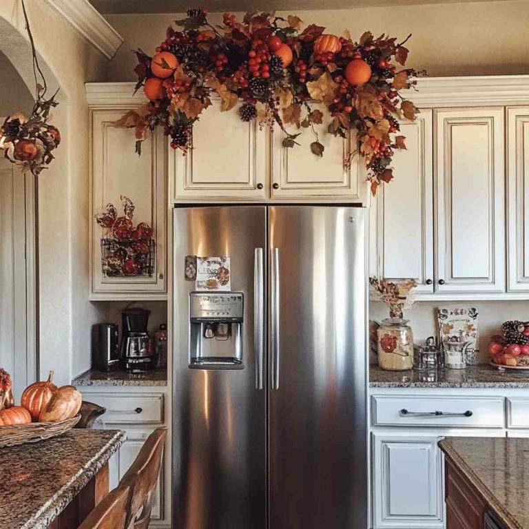 20 Over Fridge Decor Ideas That Actually Look Good