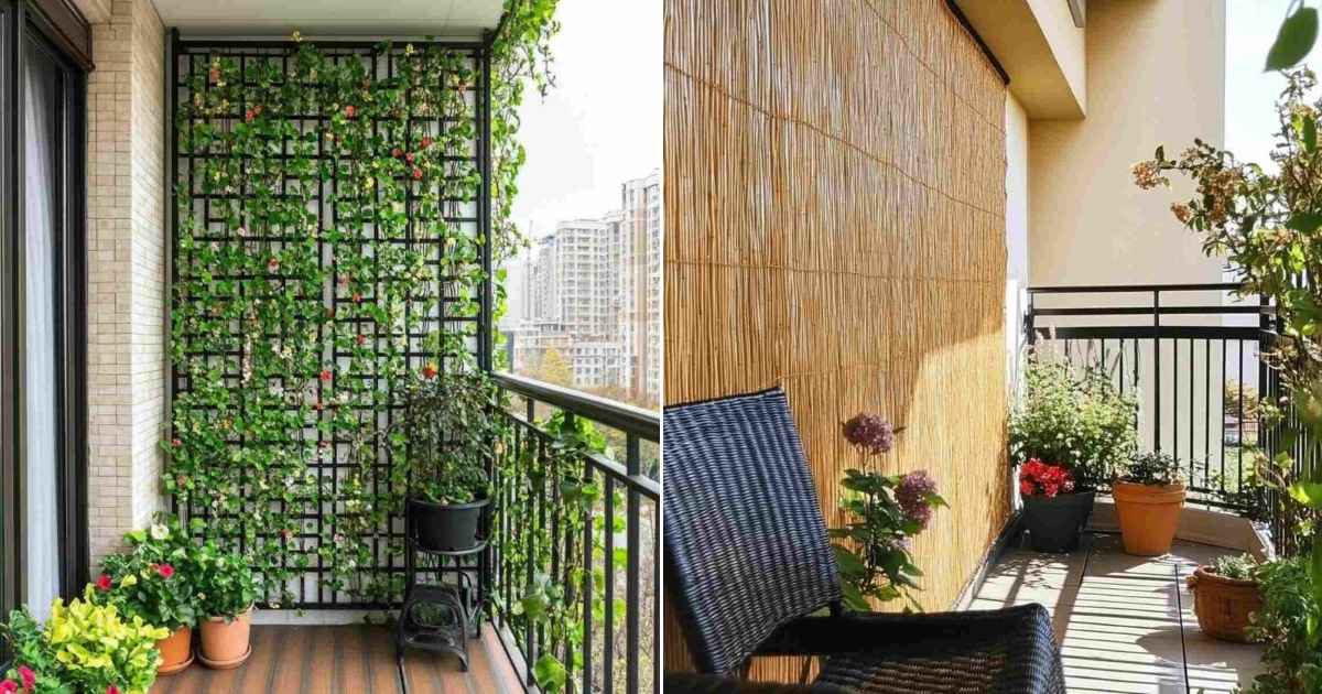 25 Apartment Balcony Privacy Ideas That Actually Work