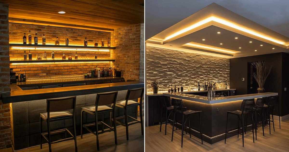 20 Basement Bar Lighting Ideas That Will Wow Your Guests