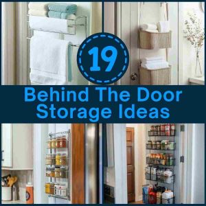 19 Genius Behind The Door Storage Ideas You’ll Wish You Knew Sooner