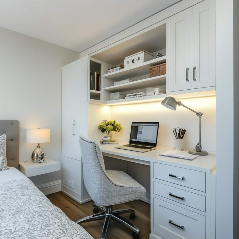 20 Smart Small Bedroom Layout Ideas with Desk
