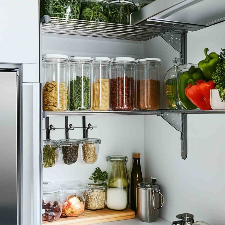 20 Genius Over Fridge Storage Ideas