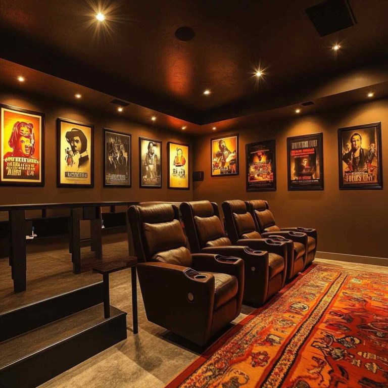 20 Basement Movie Room Ideas That Will Elevate Your Movie Nights