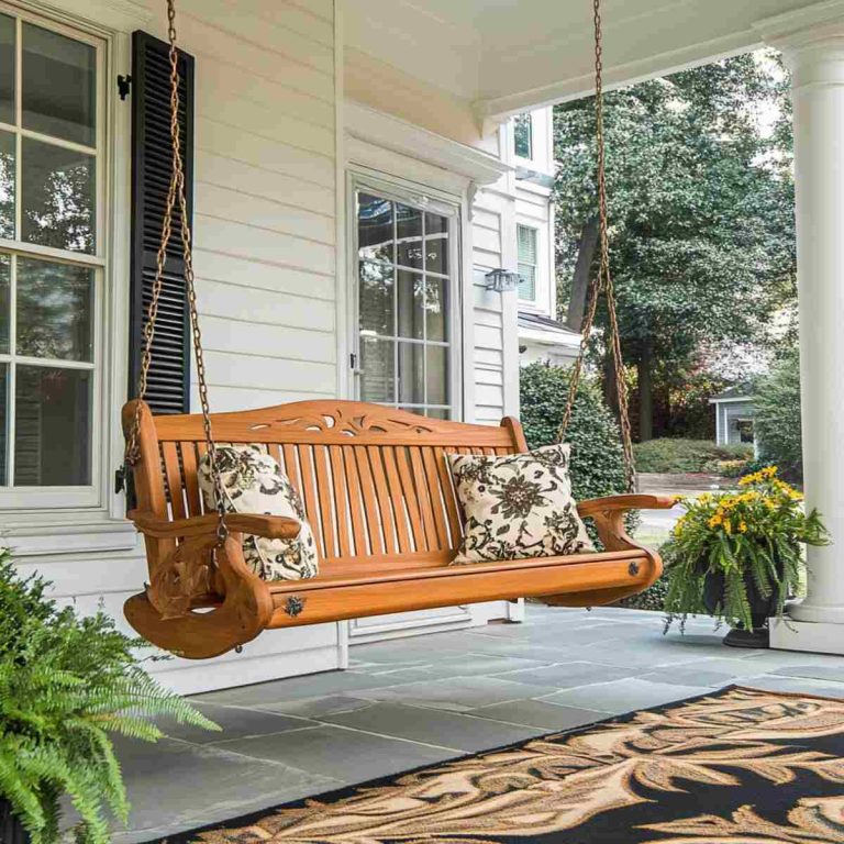 19 Front Porch Swing Ideas That Will Make You Want to Relax