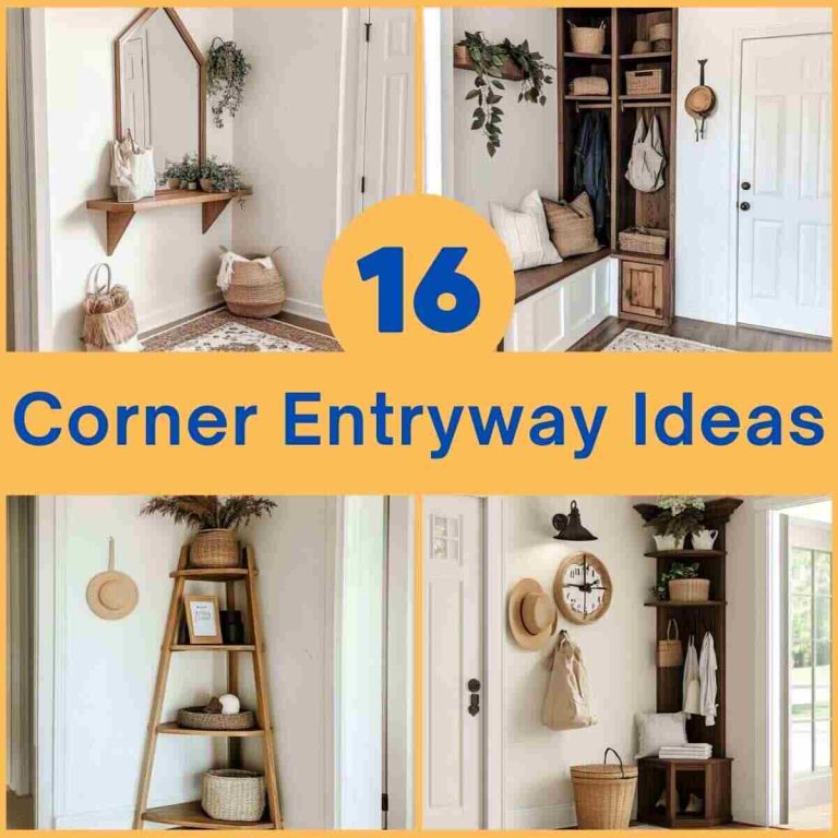 25 Entryway Corner Ideas That Look Amazing and Save Space