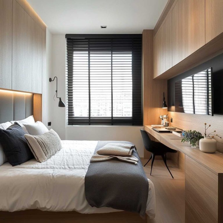 20 Smart Small Bedroom Layout Ideas with Desk