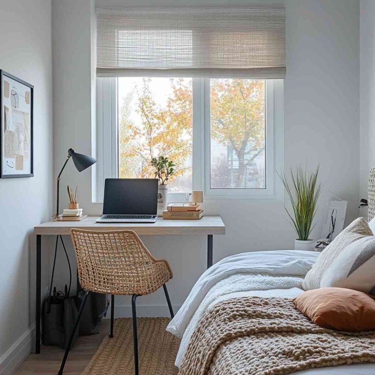 20 Smart Small Bedroom Layout Ideas with Desk