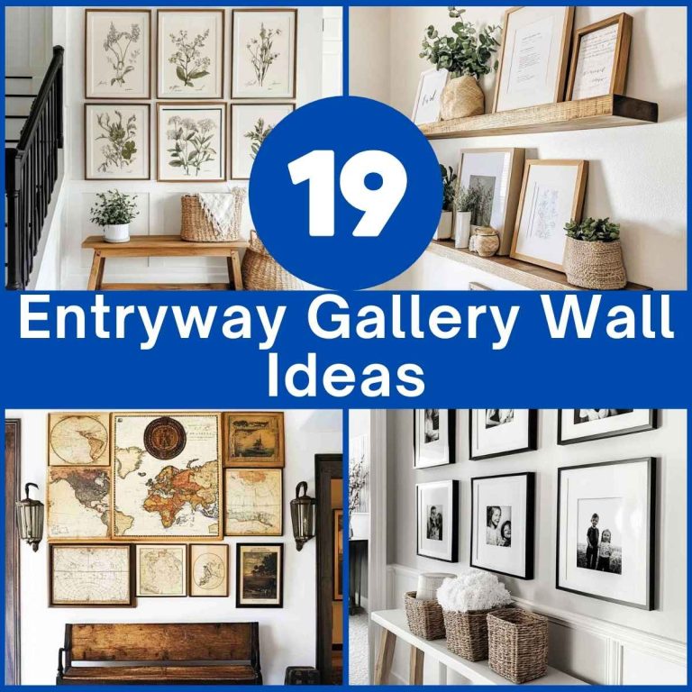 19 Eye-Catching Entryway Gallery Wall Ideas