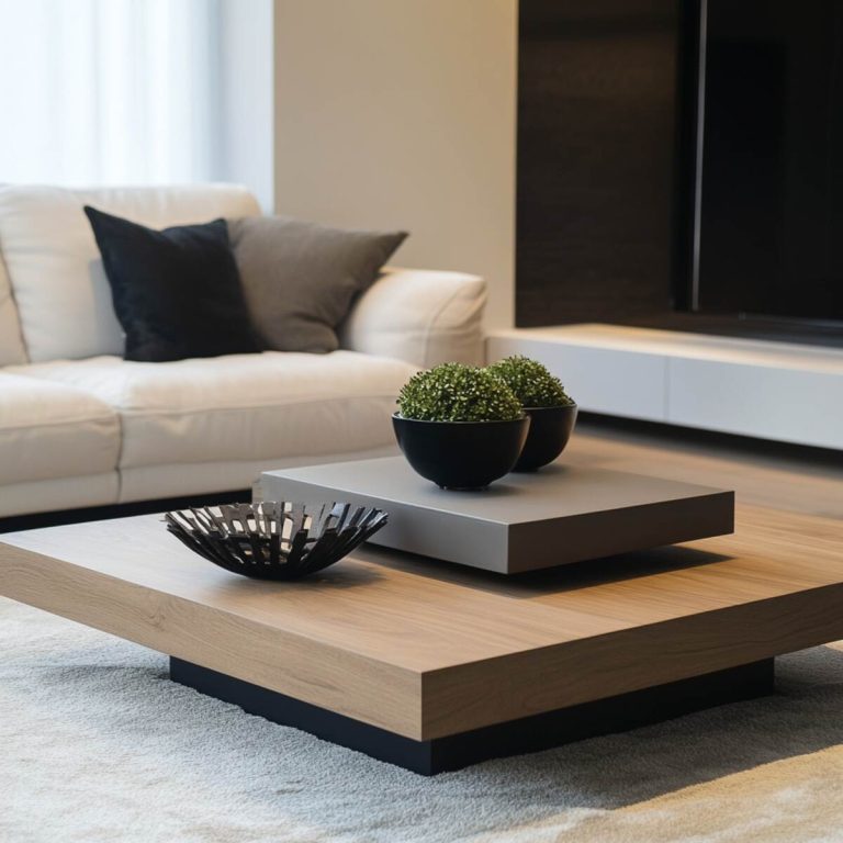 19 Simple & Stylish Minimalist Coffee Table Ideas
