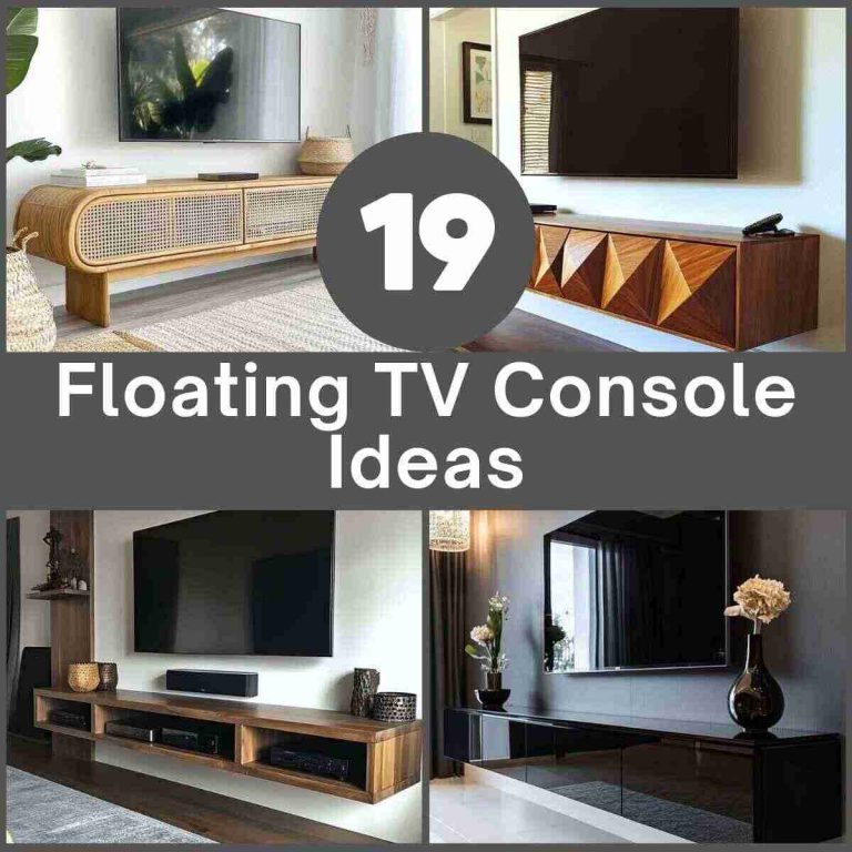19 Floating TV Console Ideas That Make Any Room Look Sleek