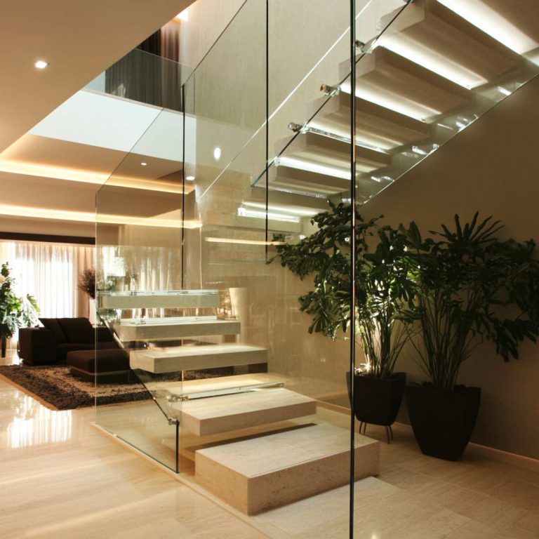 25 Space-Saving & Stylish Floating Staircase Ideas for Every Home