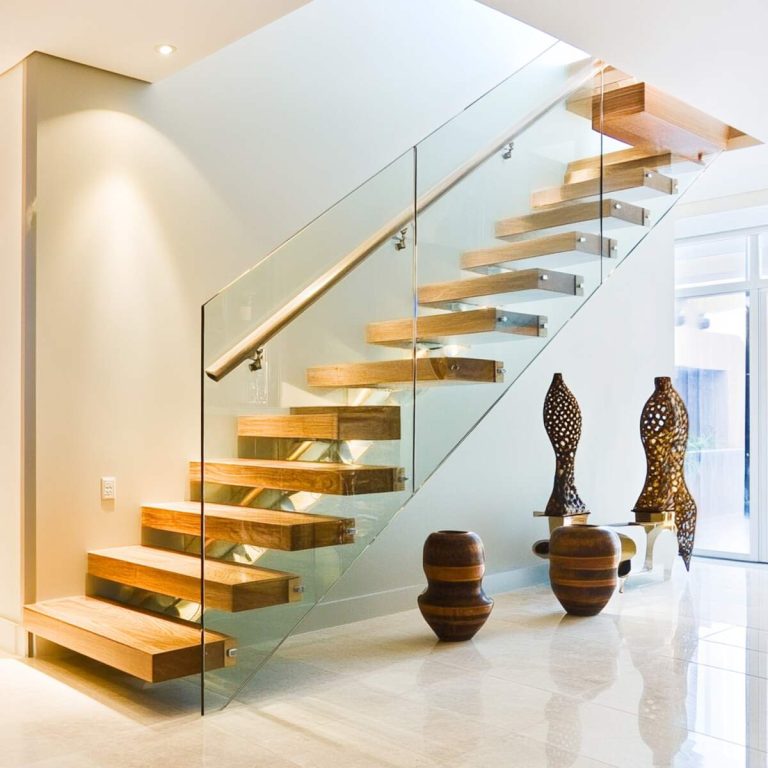 25 Space-Saving & Stylish Floating Staircase Ideas for Every Home