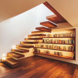 25 Space-Saving & Stylish Floating Staircase Ideas for Every Home