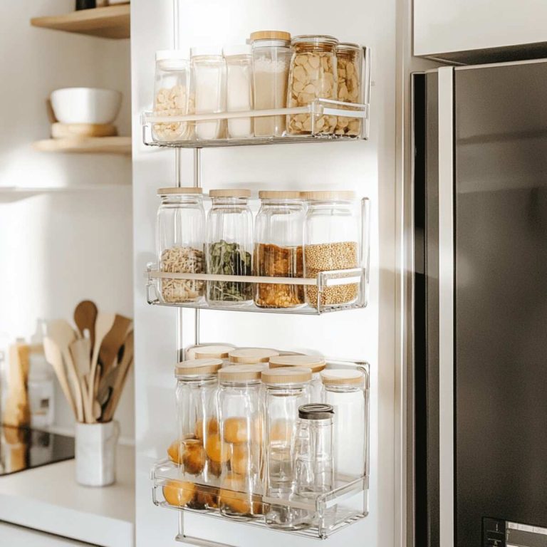 20 Genius Over Fridge Storage Ideas