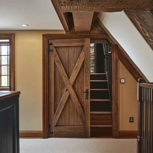 21 Brilliant Hidden Attic Door Ideas