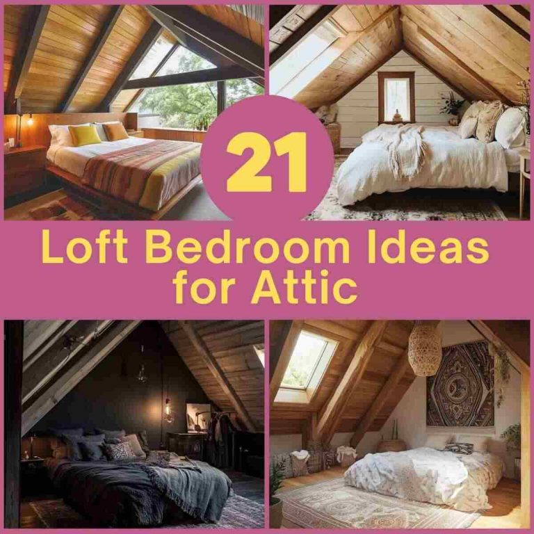 21 Creative Loft Bedroom Ideas for Attic Spaces You’ll Love