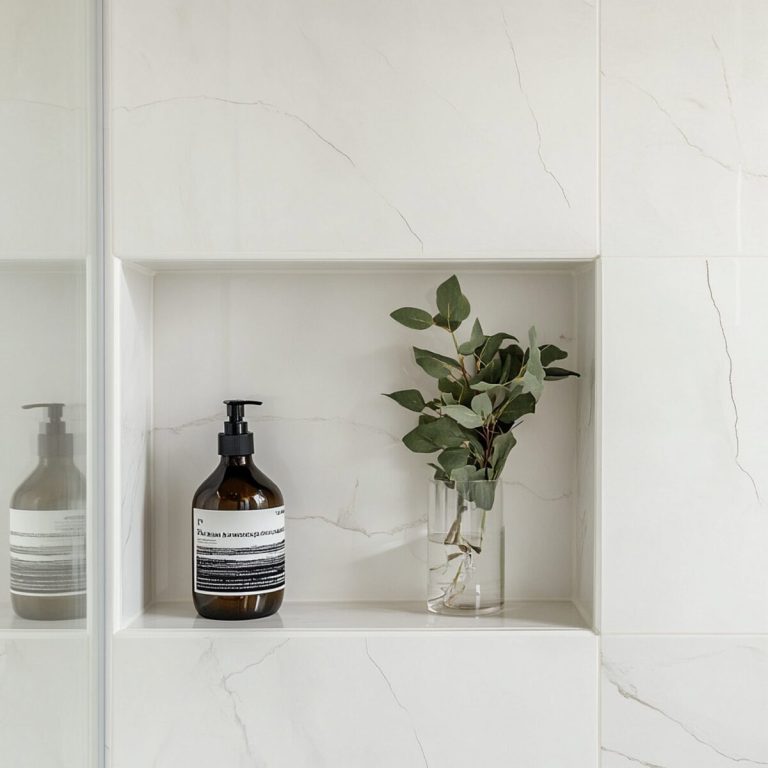20 Stylish and Practical Bathroom Wall Niche Ideas