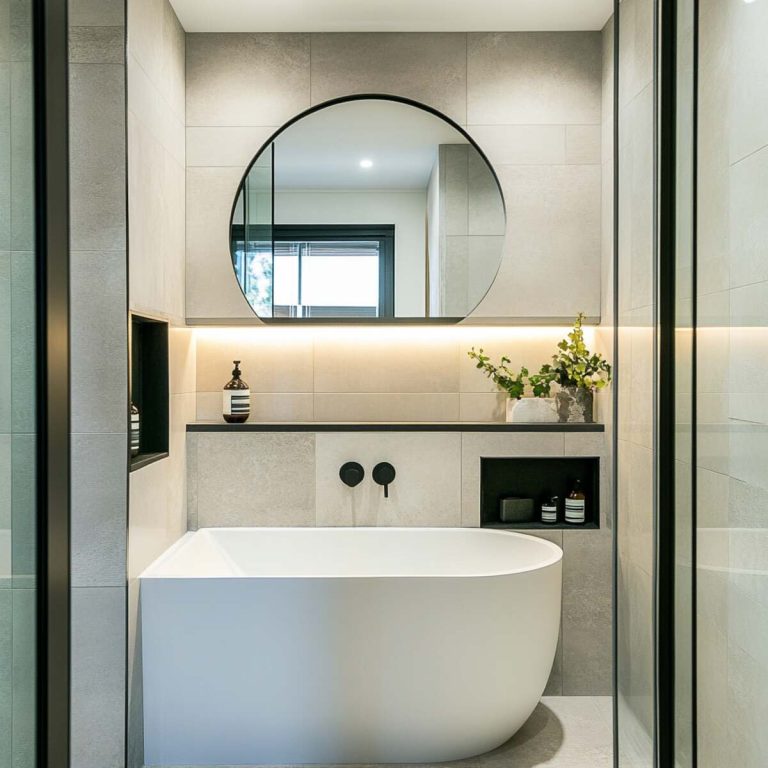 20 Stylish and Practical Bathroom Wall Niche Ideas