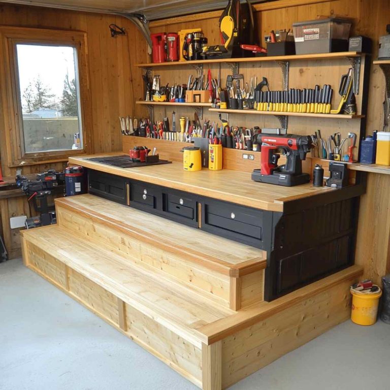 23 Top Garage Workbench Ideas You'll Love