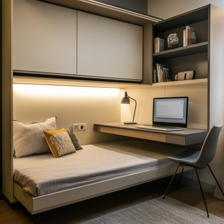 20 Smart Small Bedroom Layout Ideas with Desk