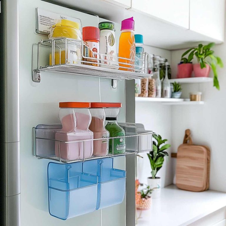 20 Genius Over Fridge Storage Ideas