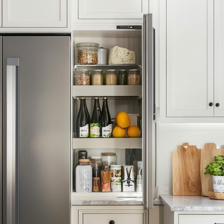 20 Genius Over Fridge Storage Ideas