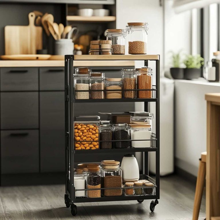 21 Brilliant Rolling Kitchen Cart Ideas That Save Space & Time